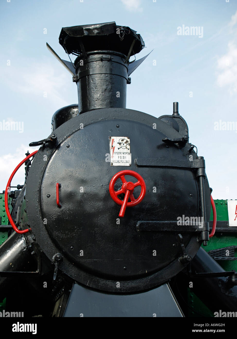 old locomotive steam engine Stock Photo - Alamy