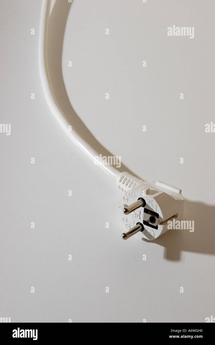 Power cords connecting hi-res stock photography and images - Alamy