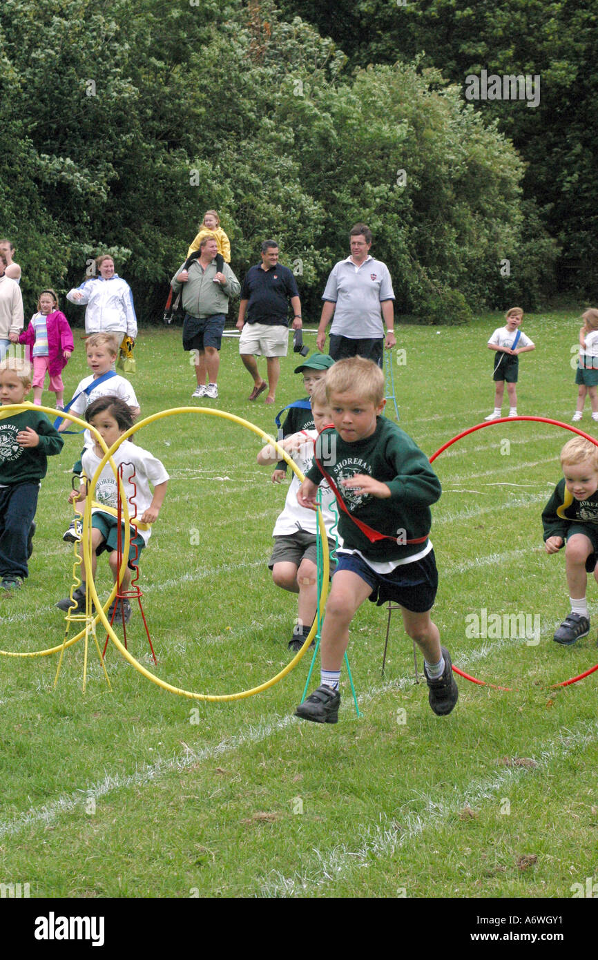 Primary school sports day race Stock Photo - Alamy