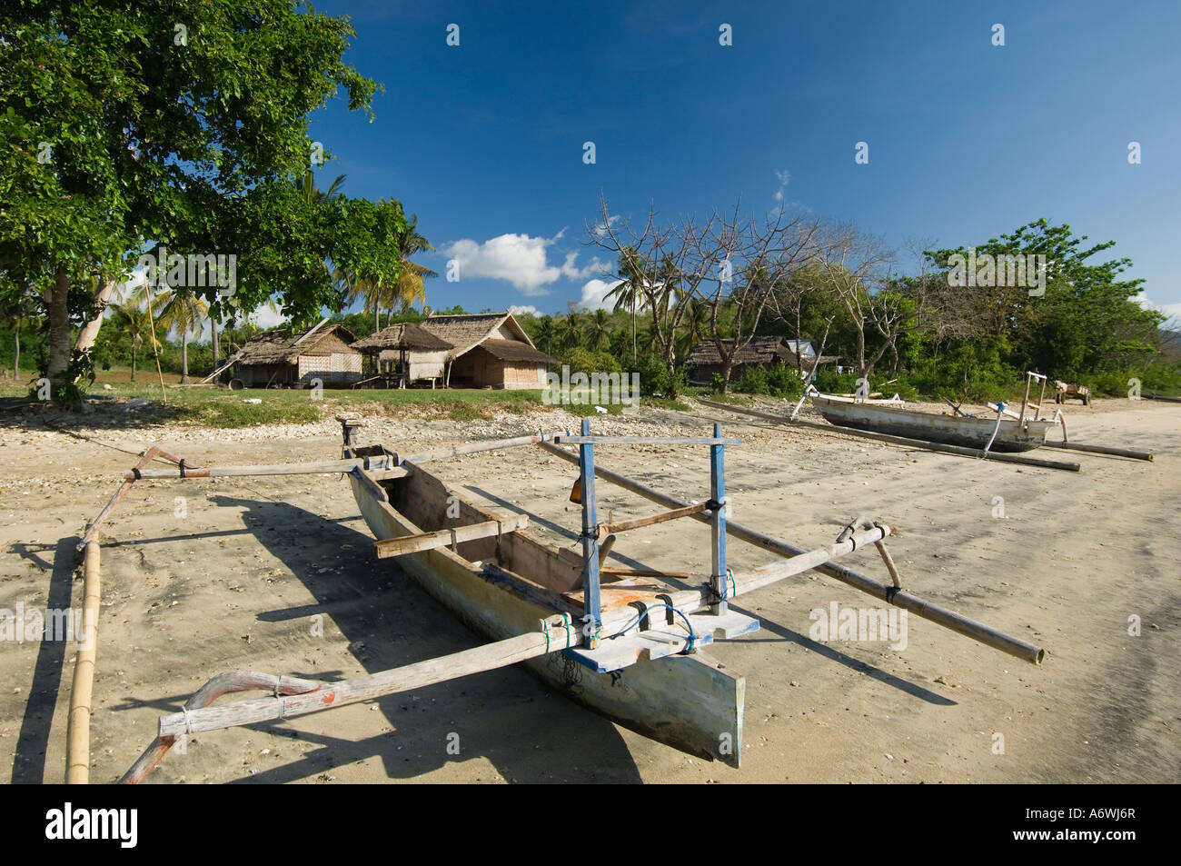 traditional boat on the beach Stock Photo - Alamy