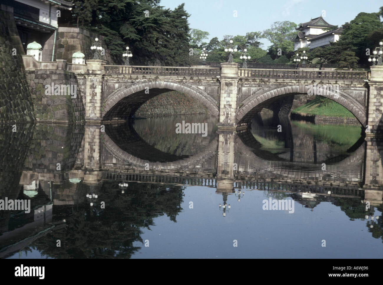 Japan, Tokyo Edo Castle Imperial Palace Bridge Stock Photo - Alamy
