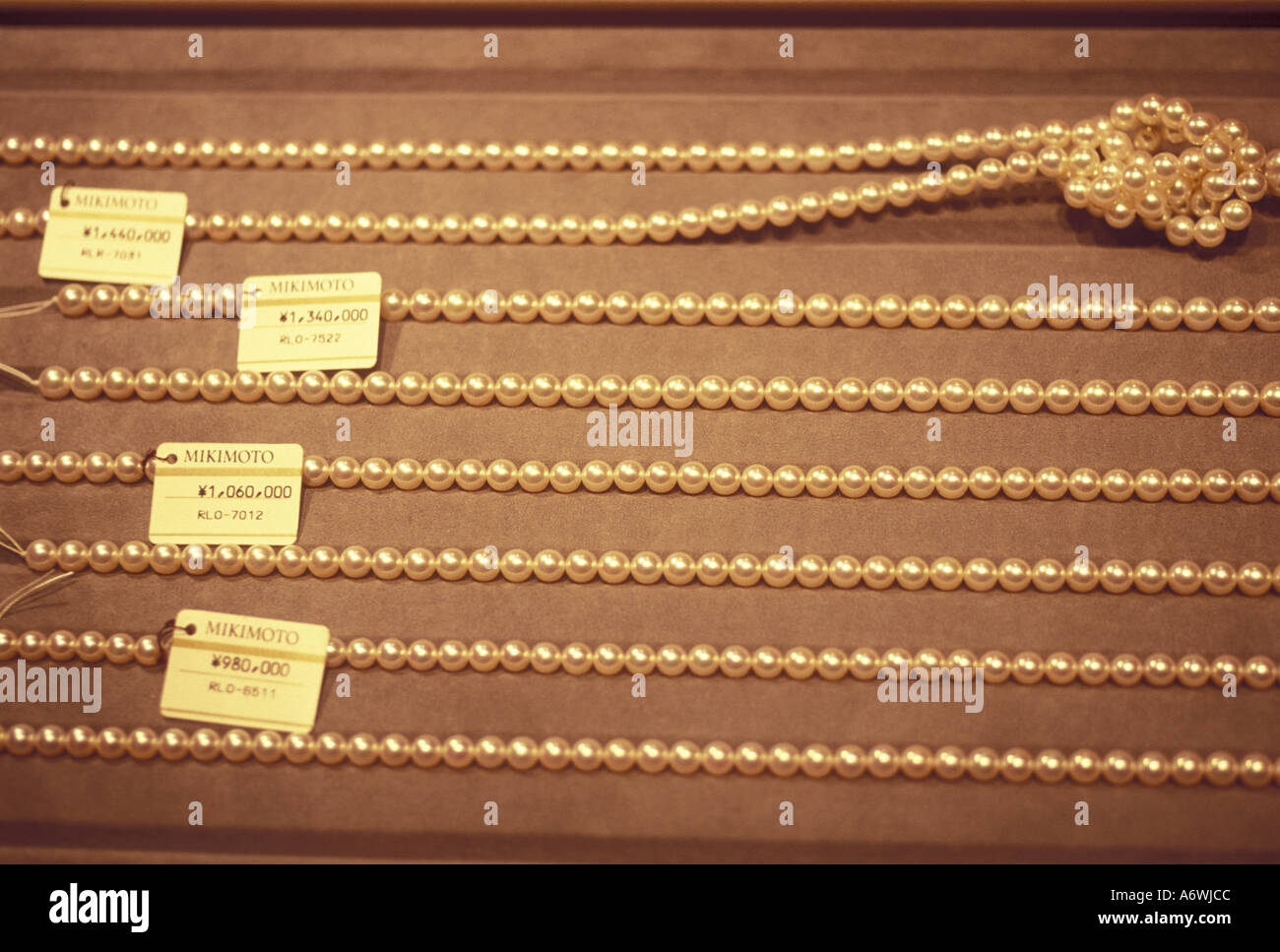 Asia, Japan, Tokyo, Ginza, Mikimoto pearls Stock Photo - Alamy