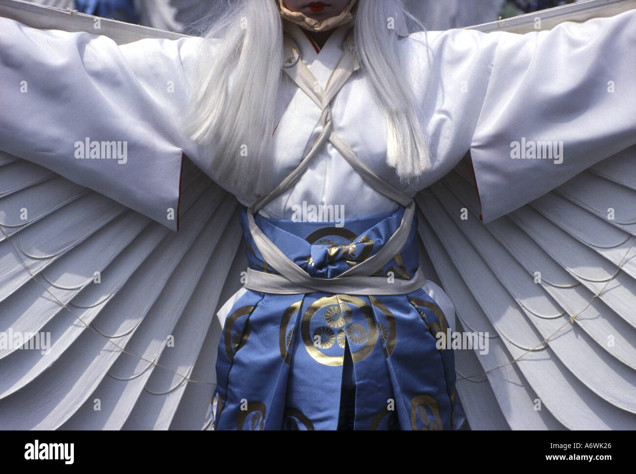 Asia, Japan. White Heron Dance Stock Photo - Alamy