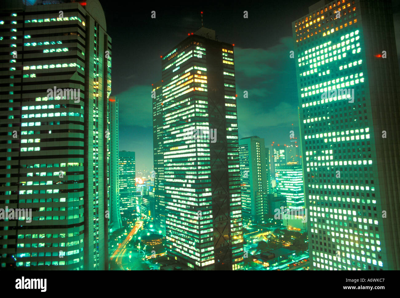 Nightscape, Shinjuku, Tokyo, Japan Stock Photo - Alamy