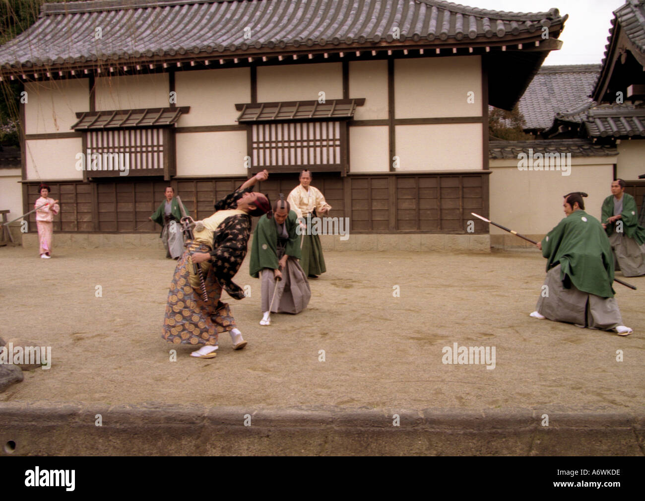 Asia, Japan, Kyoto, Sword fight Stock Photo - Alamy