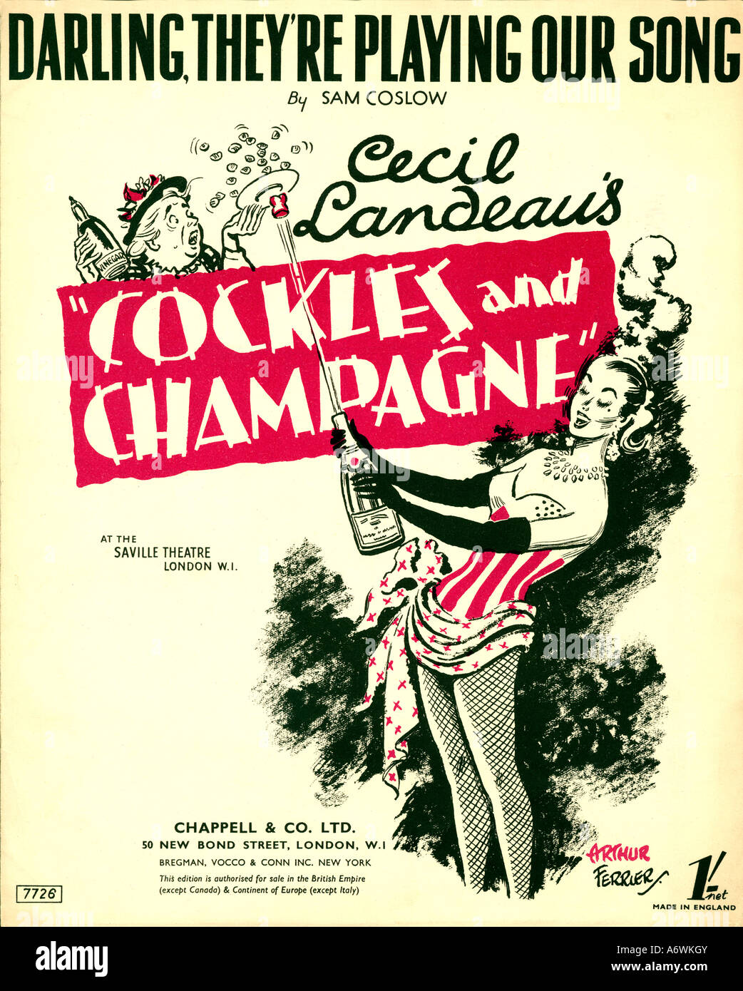 Cockles and Champagne Darling theyre playing our song from the 1953 ...