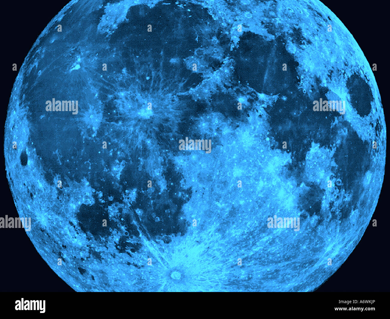 Full moon photographed with telescope Stock Photo - Alamy