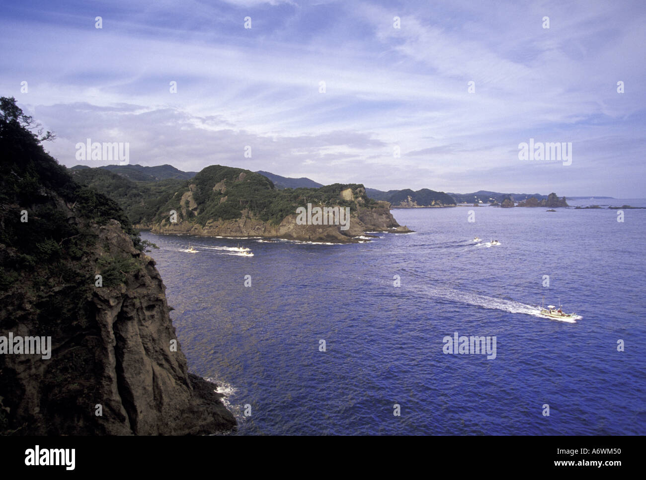 Asia, Japan, Honshu, Cape Irozaki, Izu, Hanto Peninsula, Cape and ...