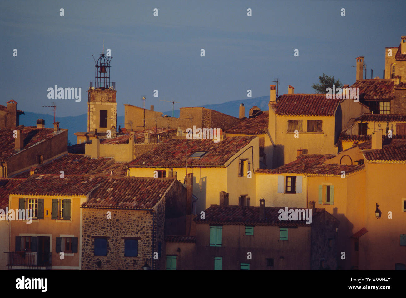 Tourtour Provence Var 83 France Europe Stock Photo - Alamy