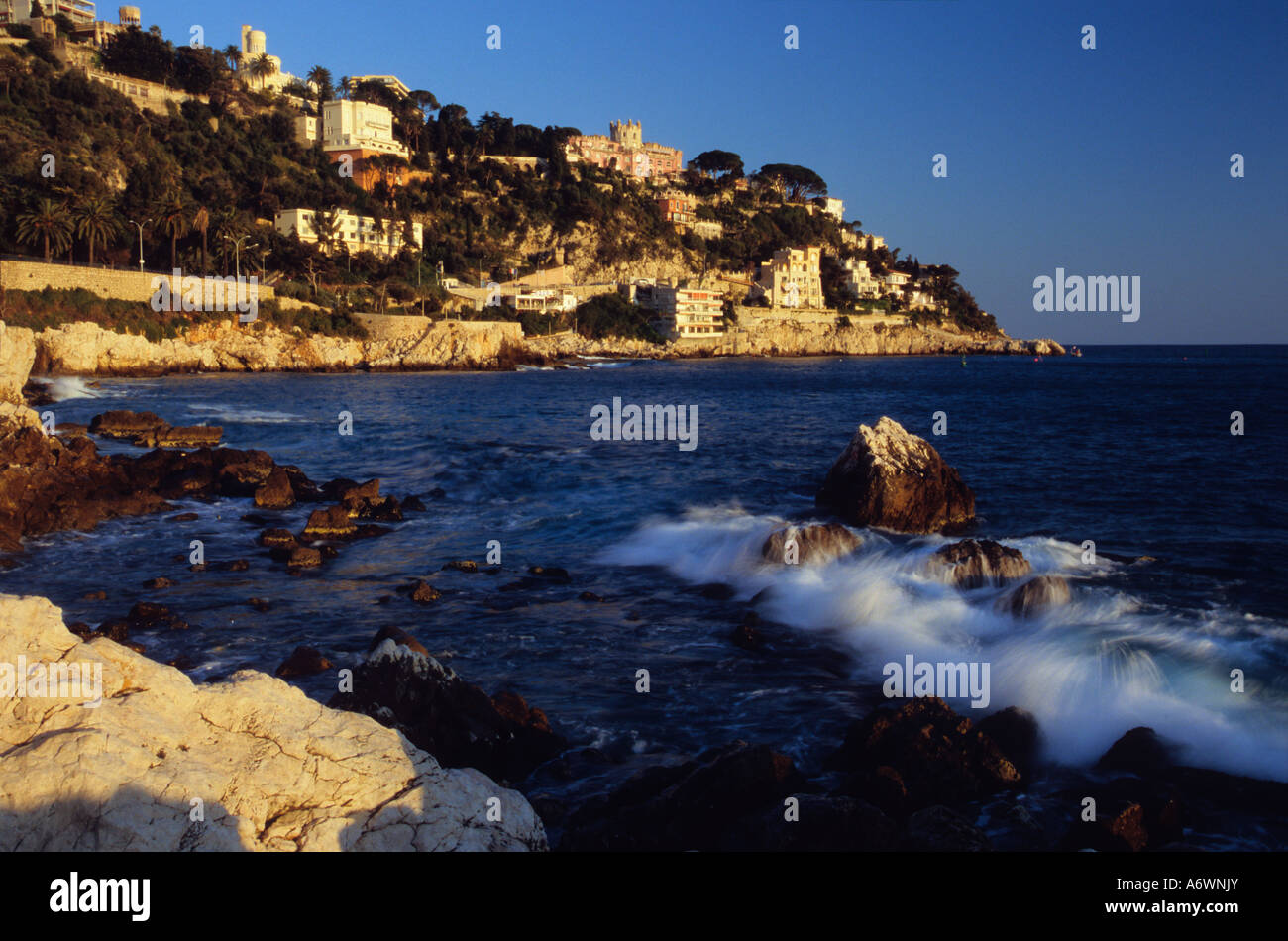 Nice Cap de Nice Alpes-Maritimes, 06, France, French Riviera, cote d ...