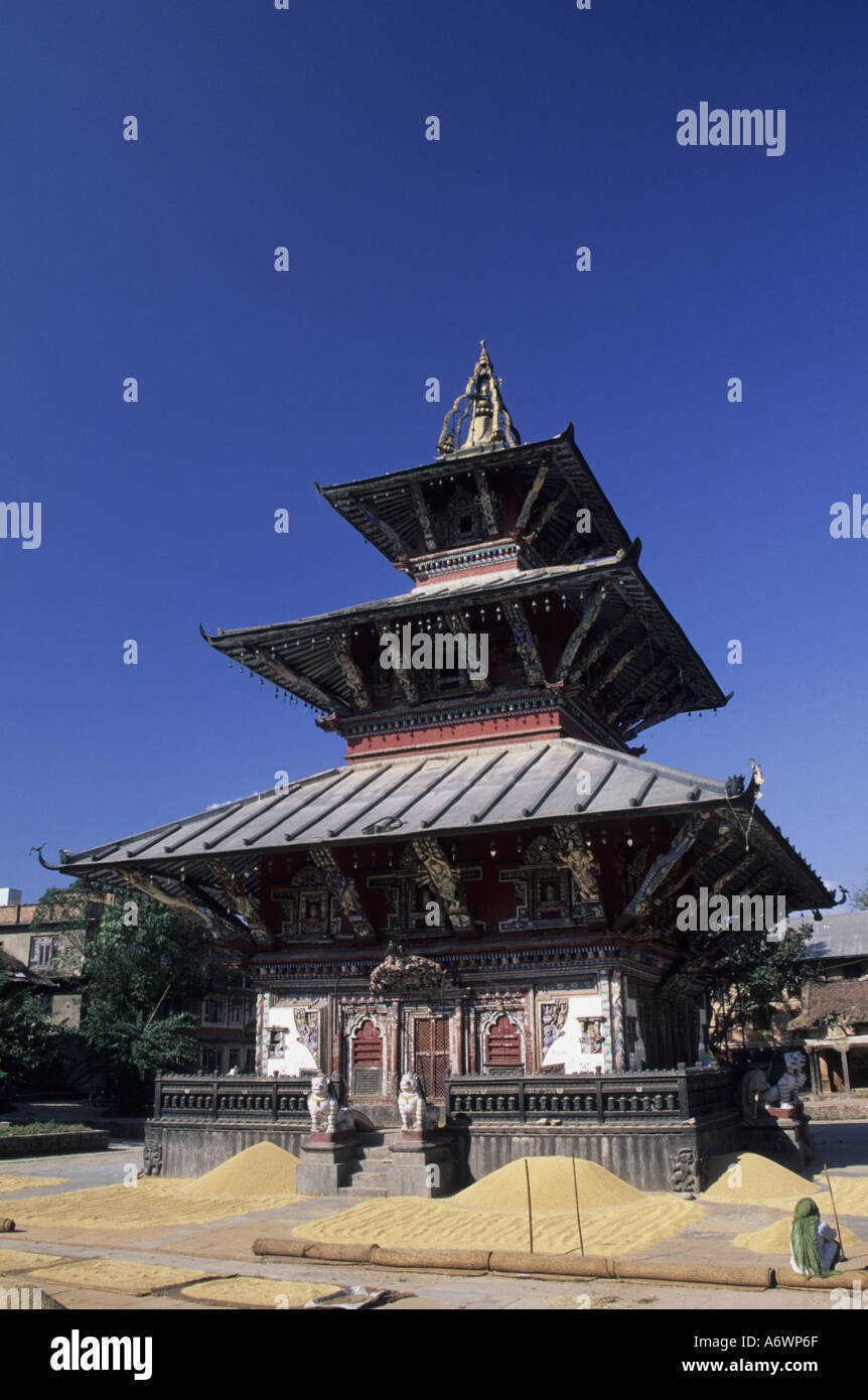 Asia, Nepal, Kathmandu Valley, Patan. Rato Machhendranath Temple (Hindu ...