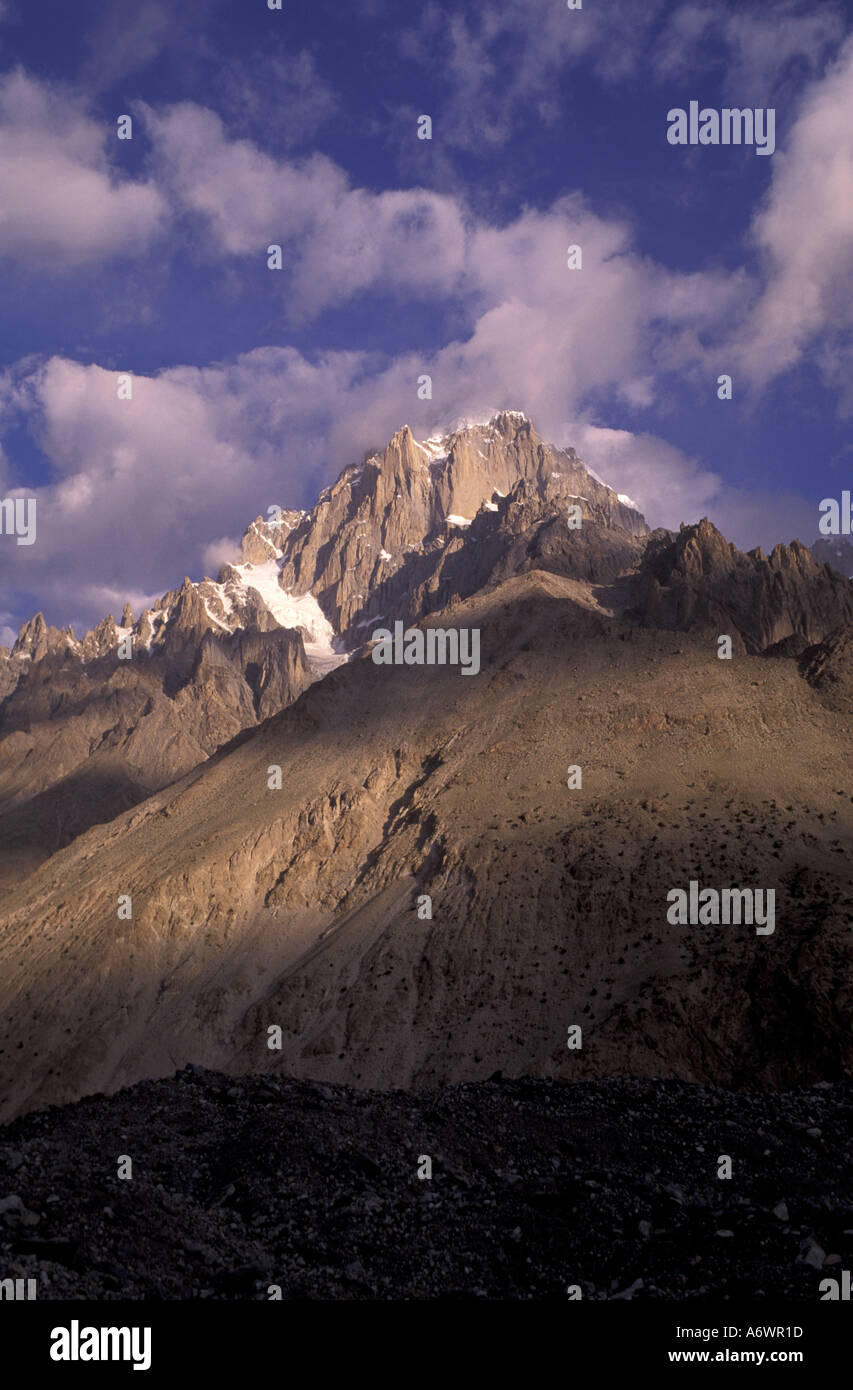 Pakistan, Baltoro Muztagh Range. Paiju Peak, 21,650 Feet tall Stock ...