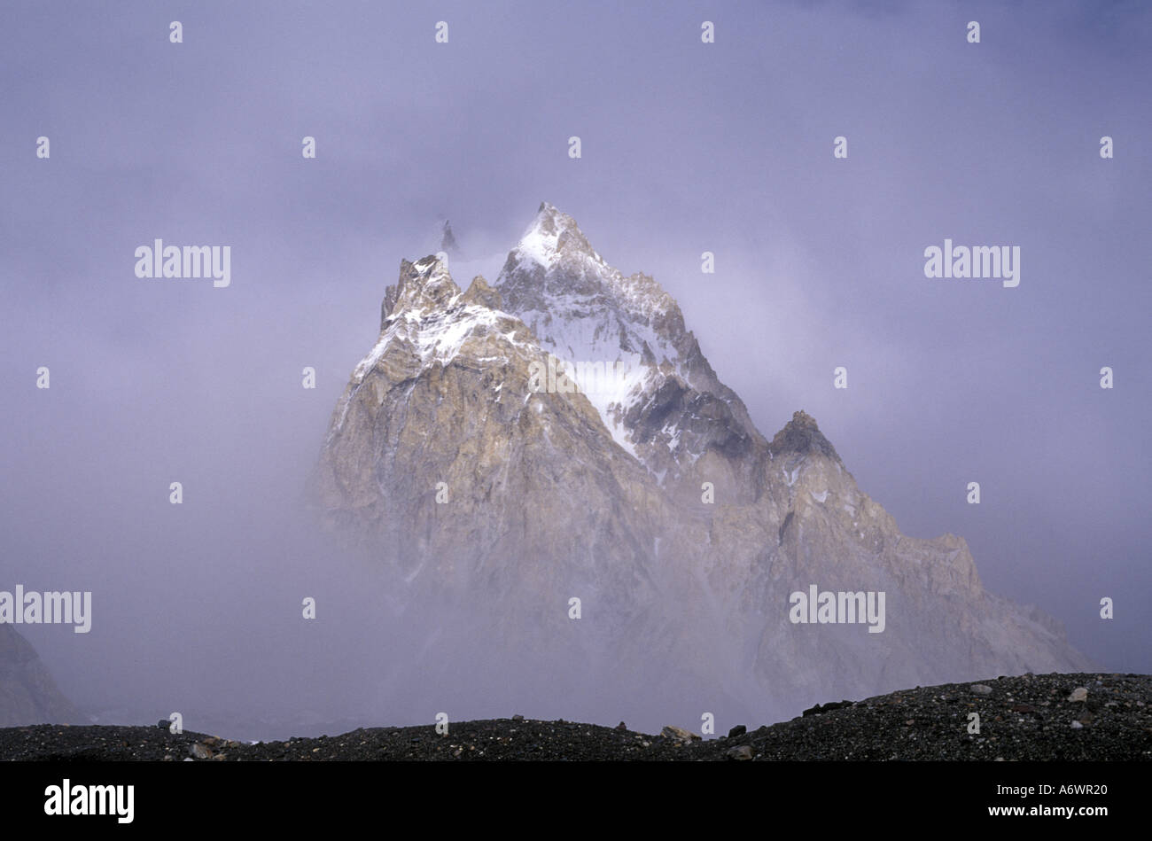 Pakistan, Great Karakoram, Gasherbrum Group Stock Photo - Alamy