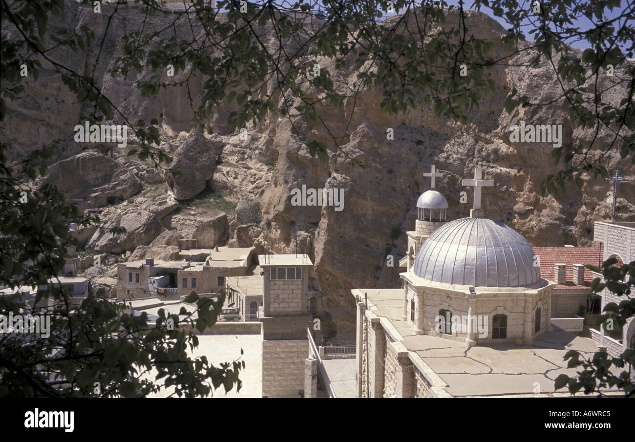 Mideast, Syria, Damascus. St. Thecla Convent Stock Photo - Alamy