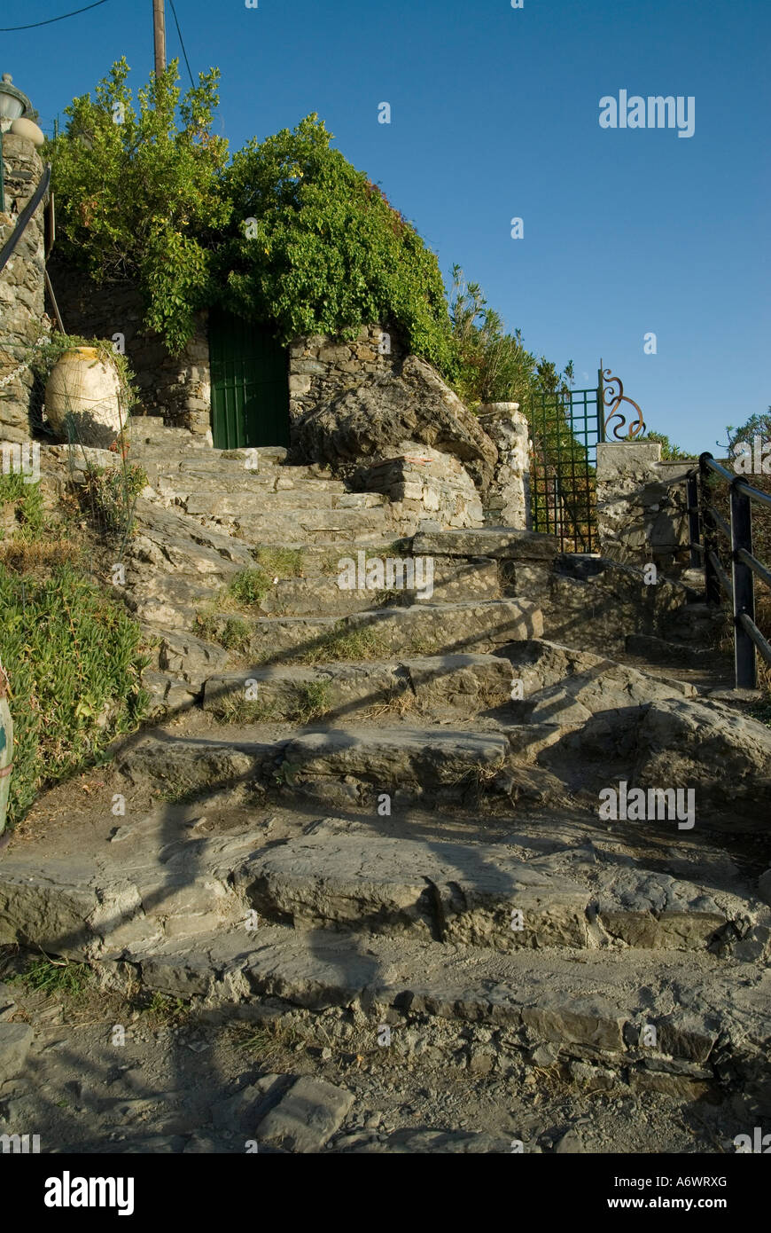 5 Cinque Terre UNESCO protected territory Stock Photo - Alamy