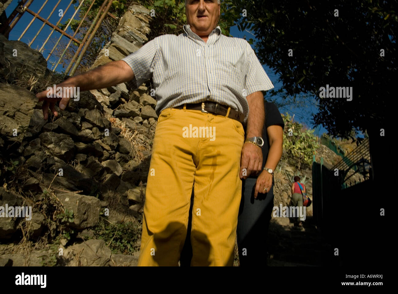 5 Cinque Terre UNESCO protected territory Stock Photo - Alamy
