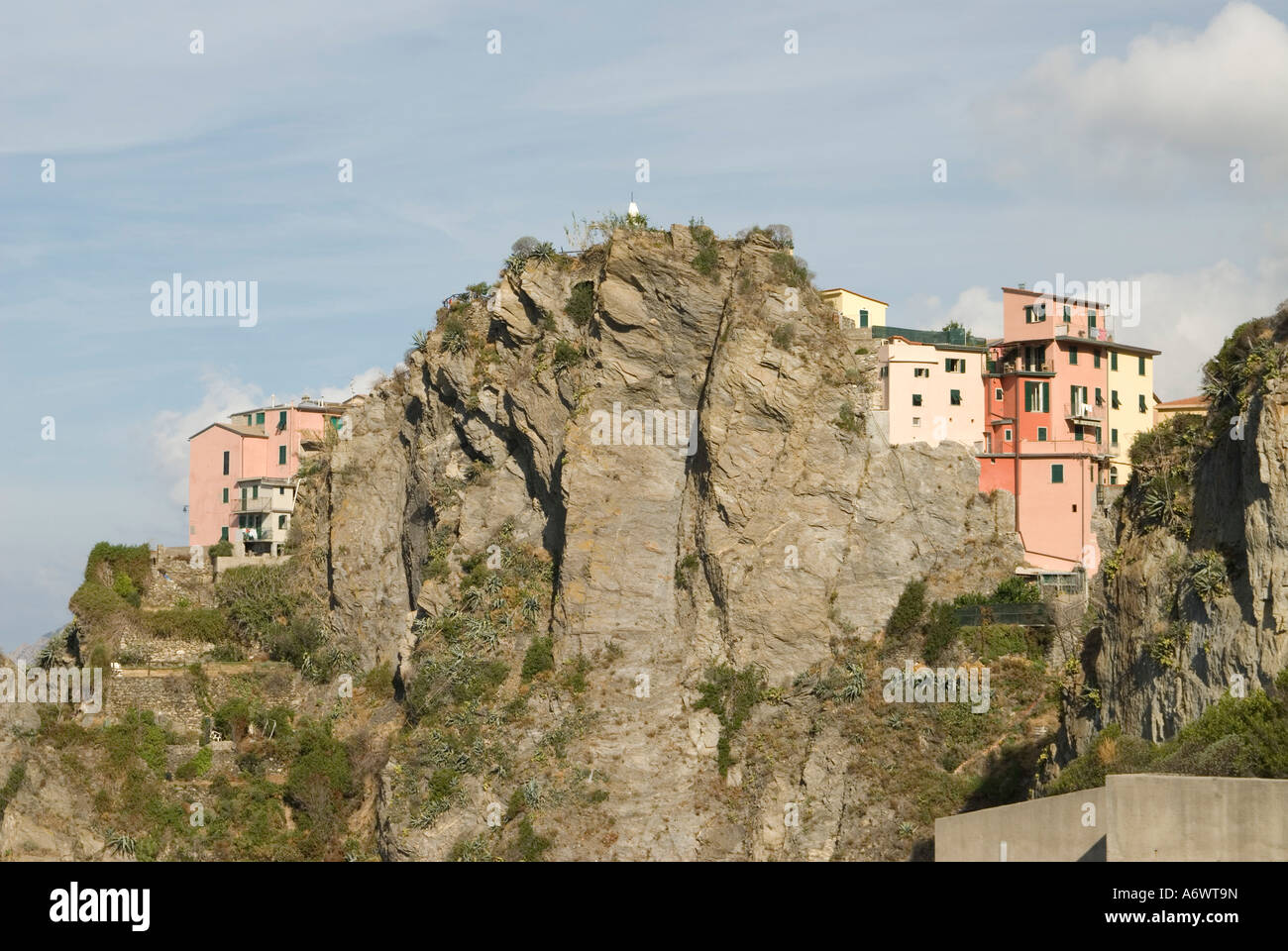 5 Cinque Terre UNESCO protected territory Stock Photo - Alamy