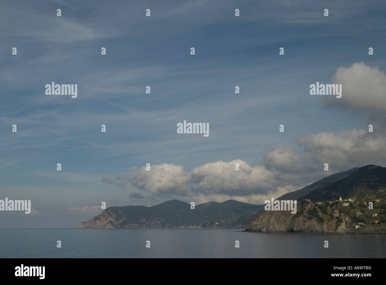 5 Cinque Terre UNESCO protected territory Stock Photo - Alamy