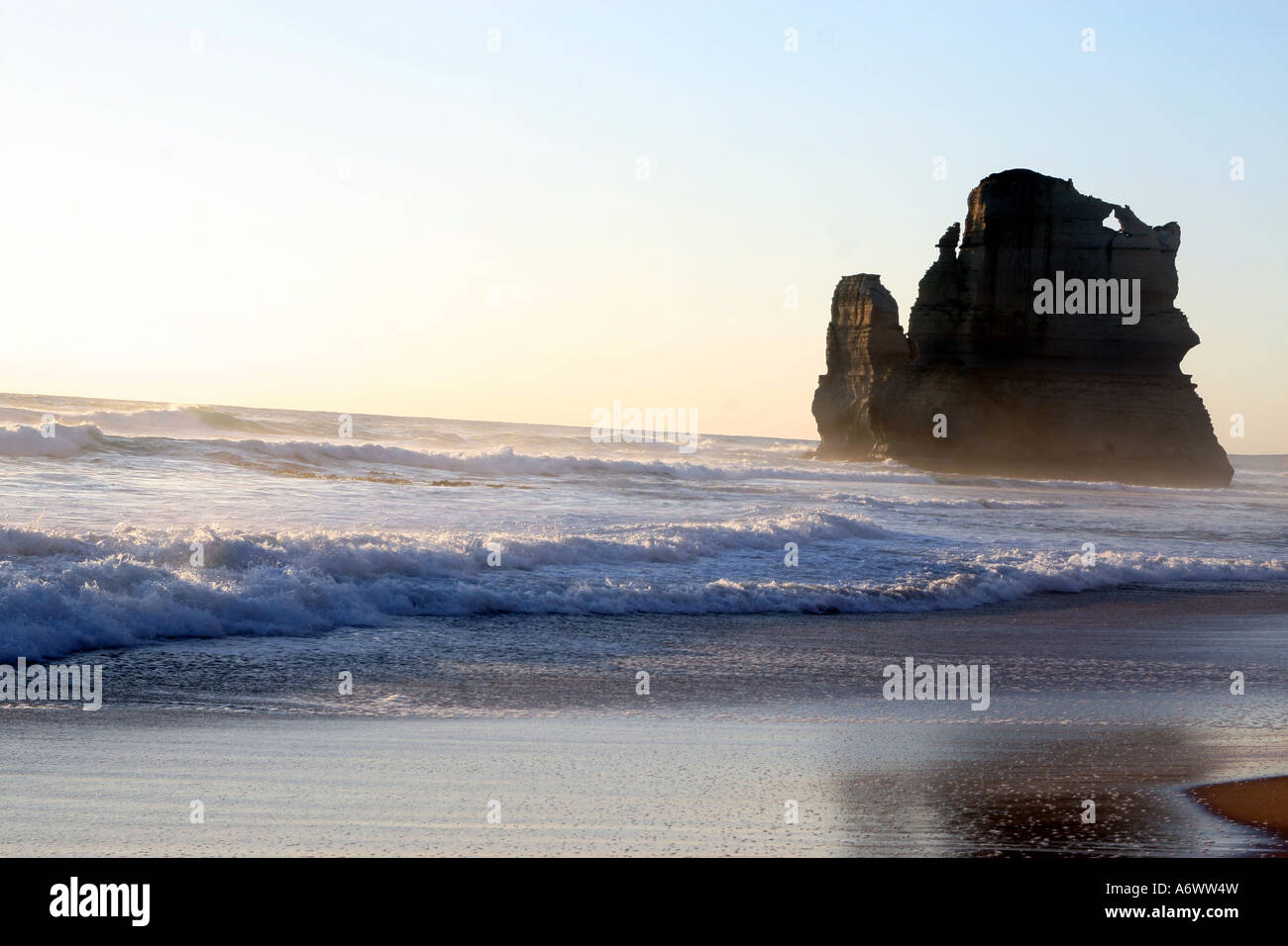 Sunset at Gibson Steps along the Great Ocean Road in Australia photo by ...