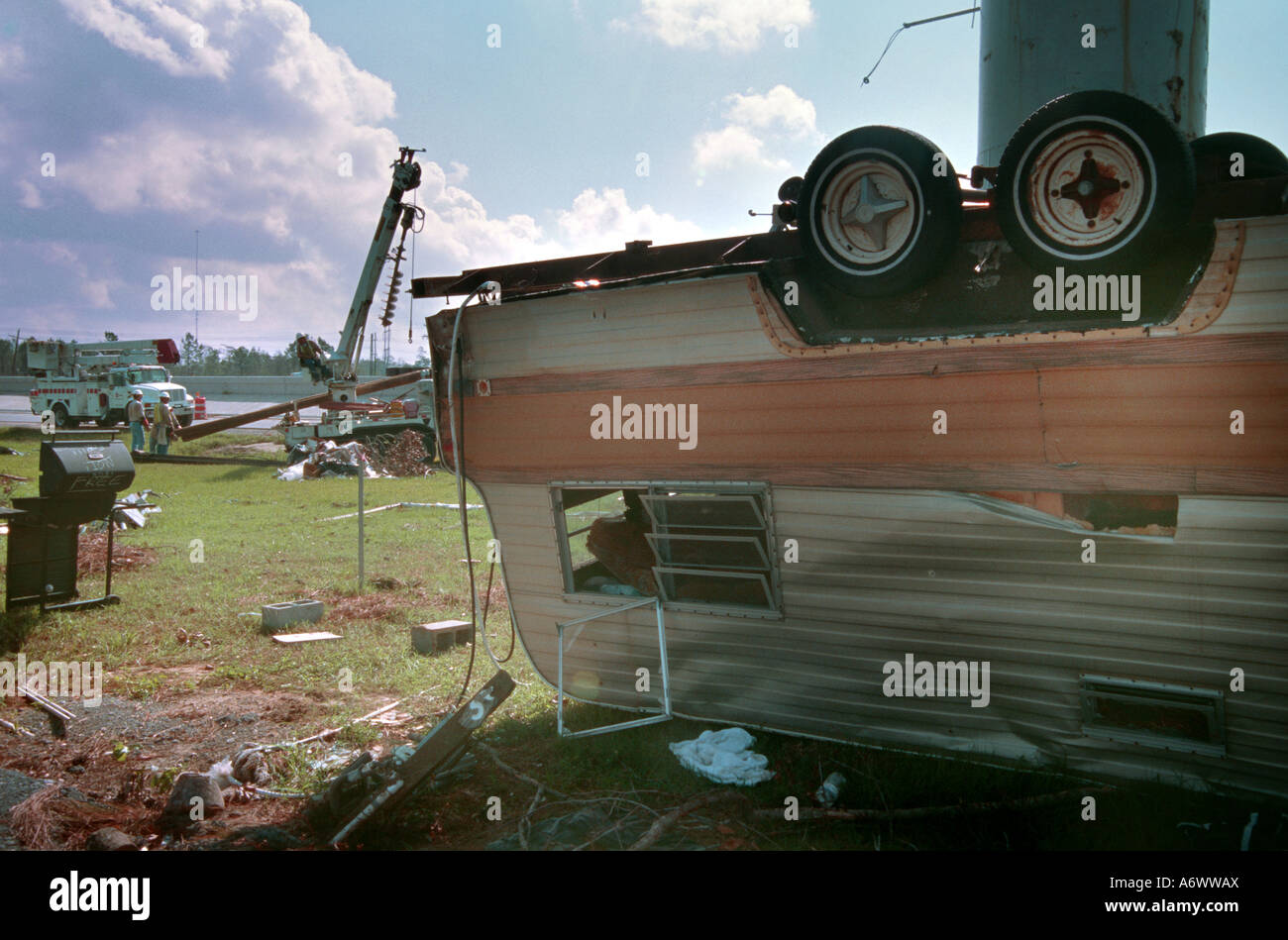 After Hurricane Rita in Texas and Louisiana, American Electric Power ...