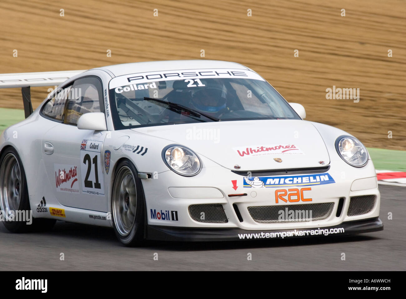 Rob Collard 2007 Porsche Carrera Cup GB Stock Photo - Alamy