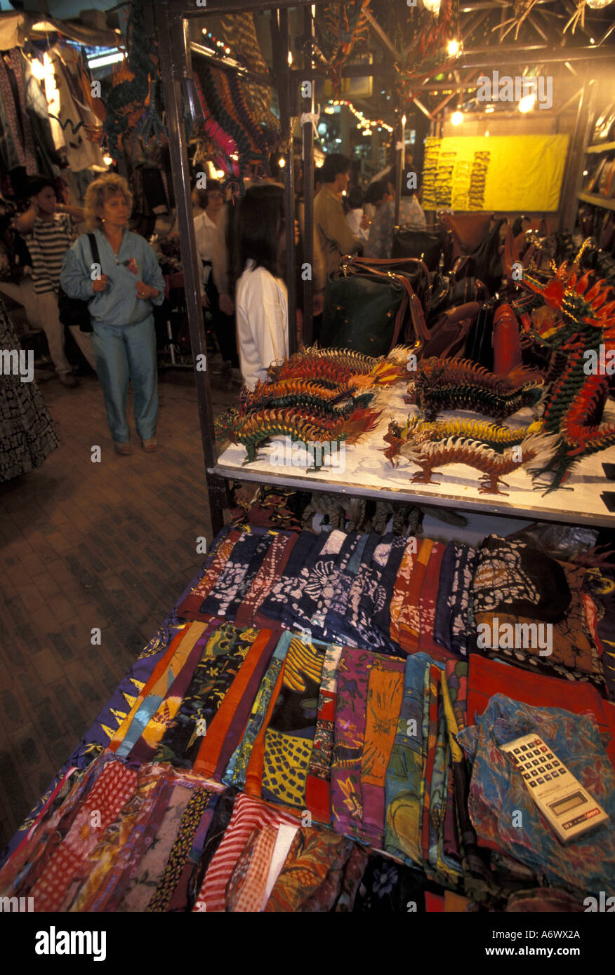 Asia, Thailand, Northern Thailand, Chang Mai, Night Market attracts ...