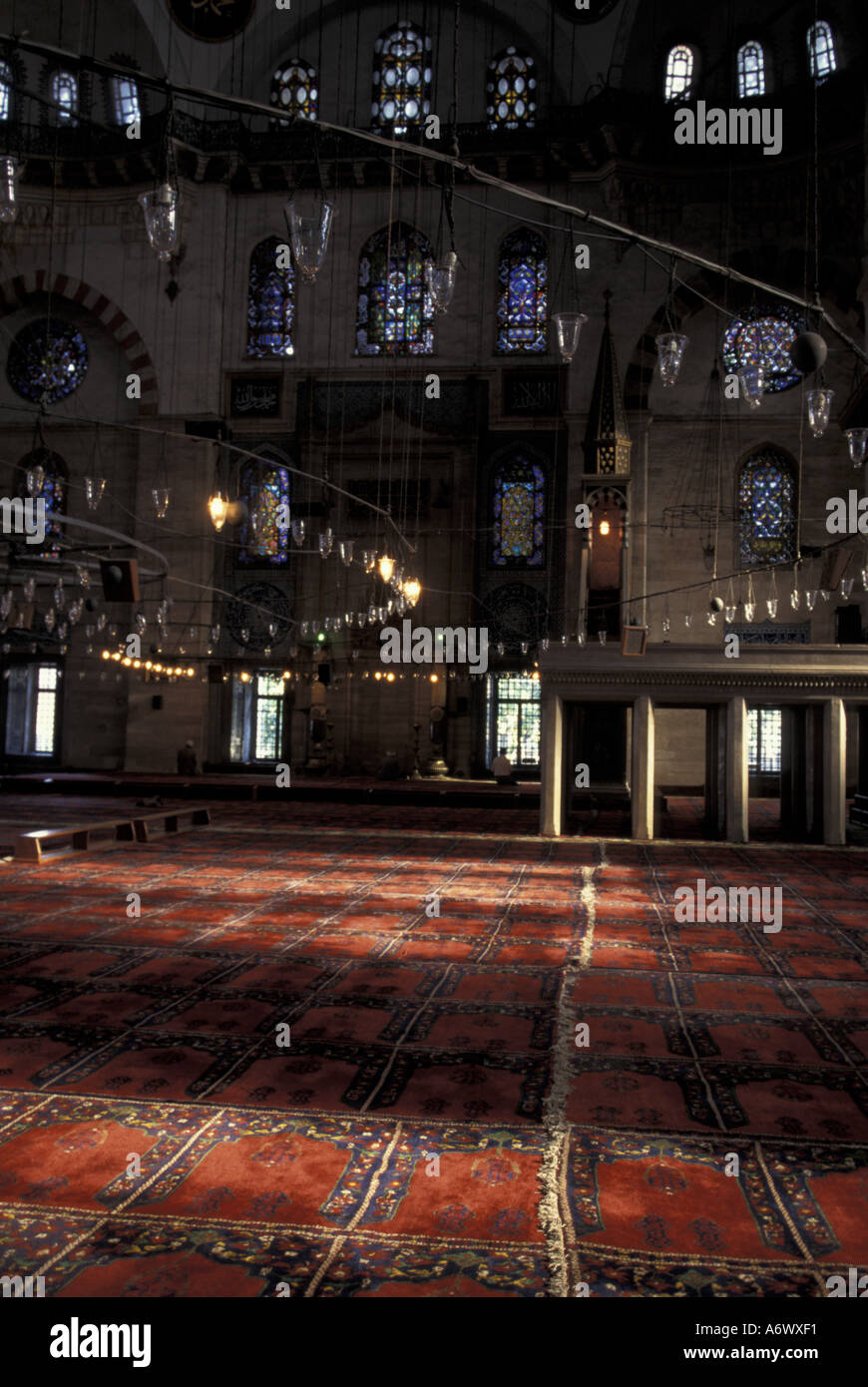 Turkey, Istanbul. Sancuary Suleyman Mosque Stock Photo - Alamy