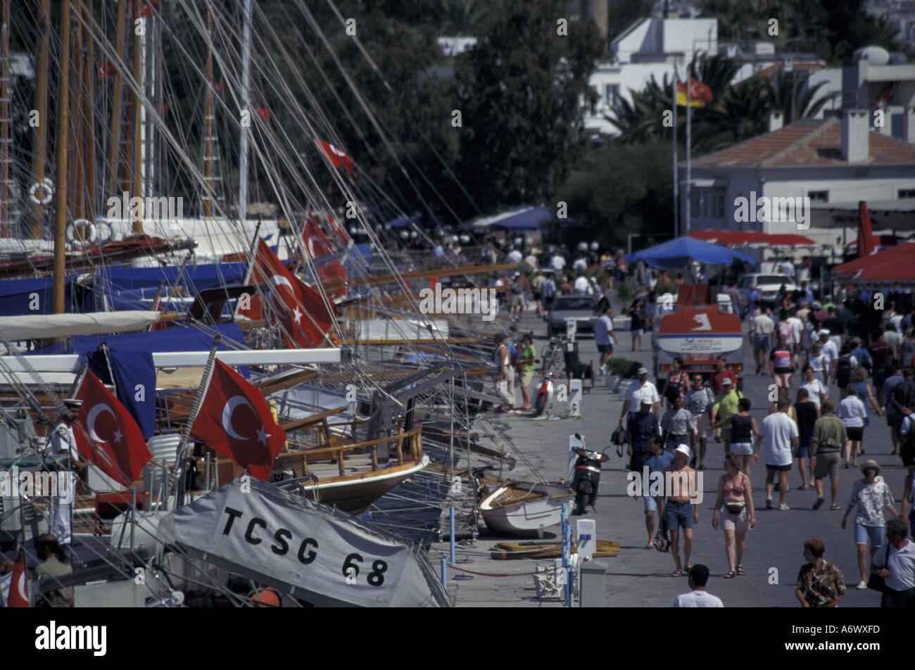 Turkey, Bodrum, Marina Stock Photo - Alamy
