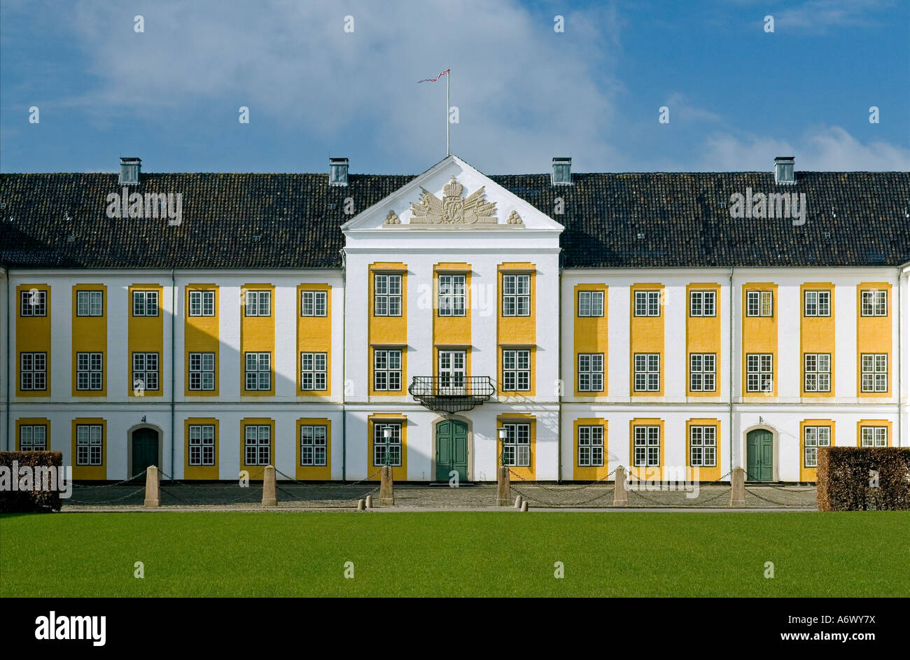 Augustenborg Palace Augustenborg Als Denmark Stock Photo - Alamy