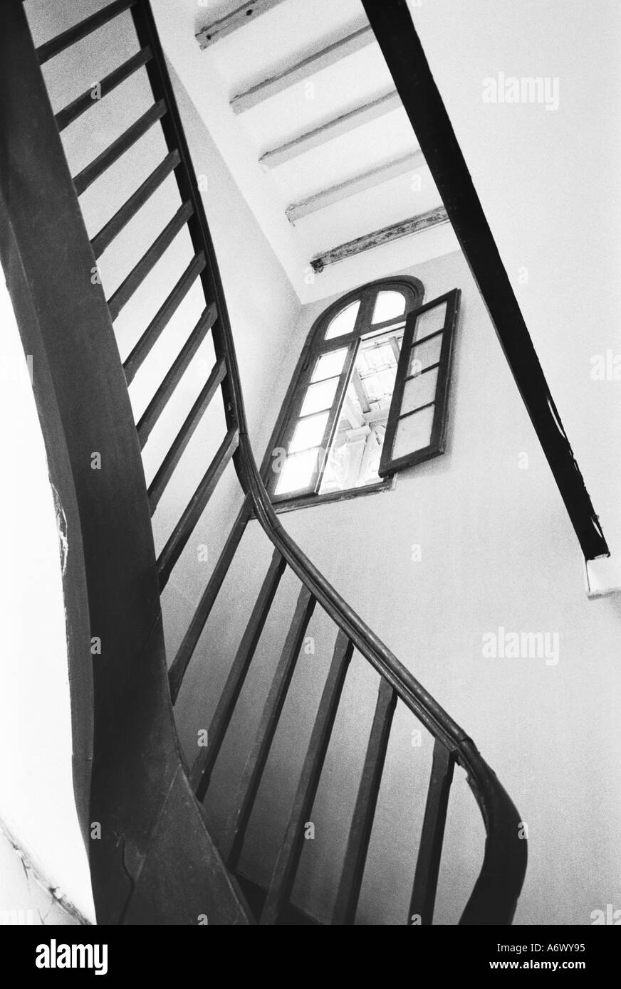 Hanoi Vietnam, Ho Chi Minh Museum House Interior Stairs Stock Photo - Alamy
