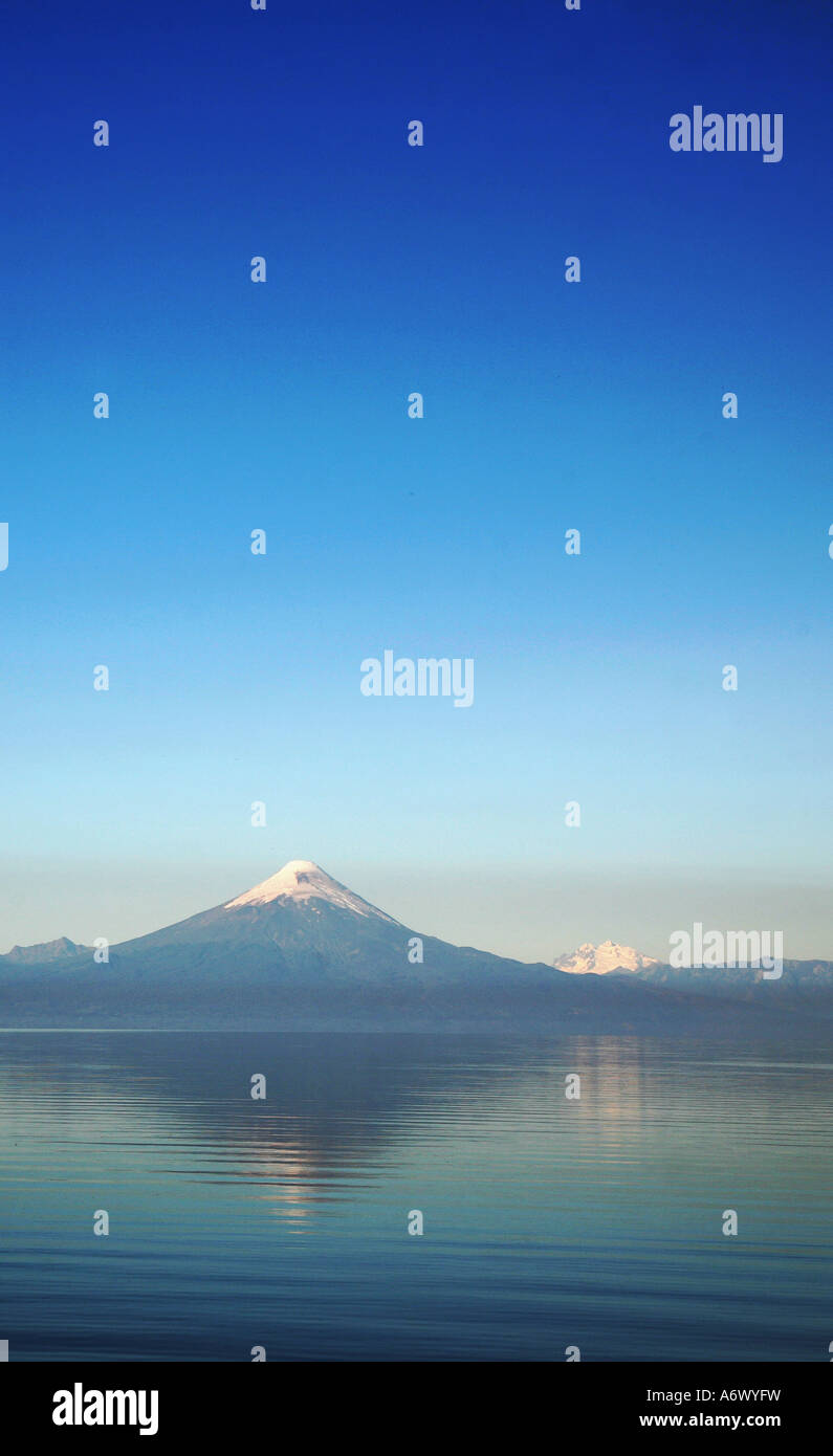 Volcan Osorno Volcano & Lake Llanquihue Chilean Lake district Chile ...