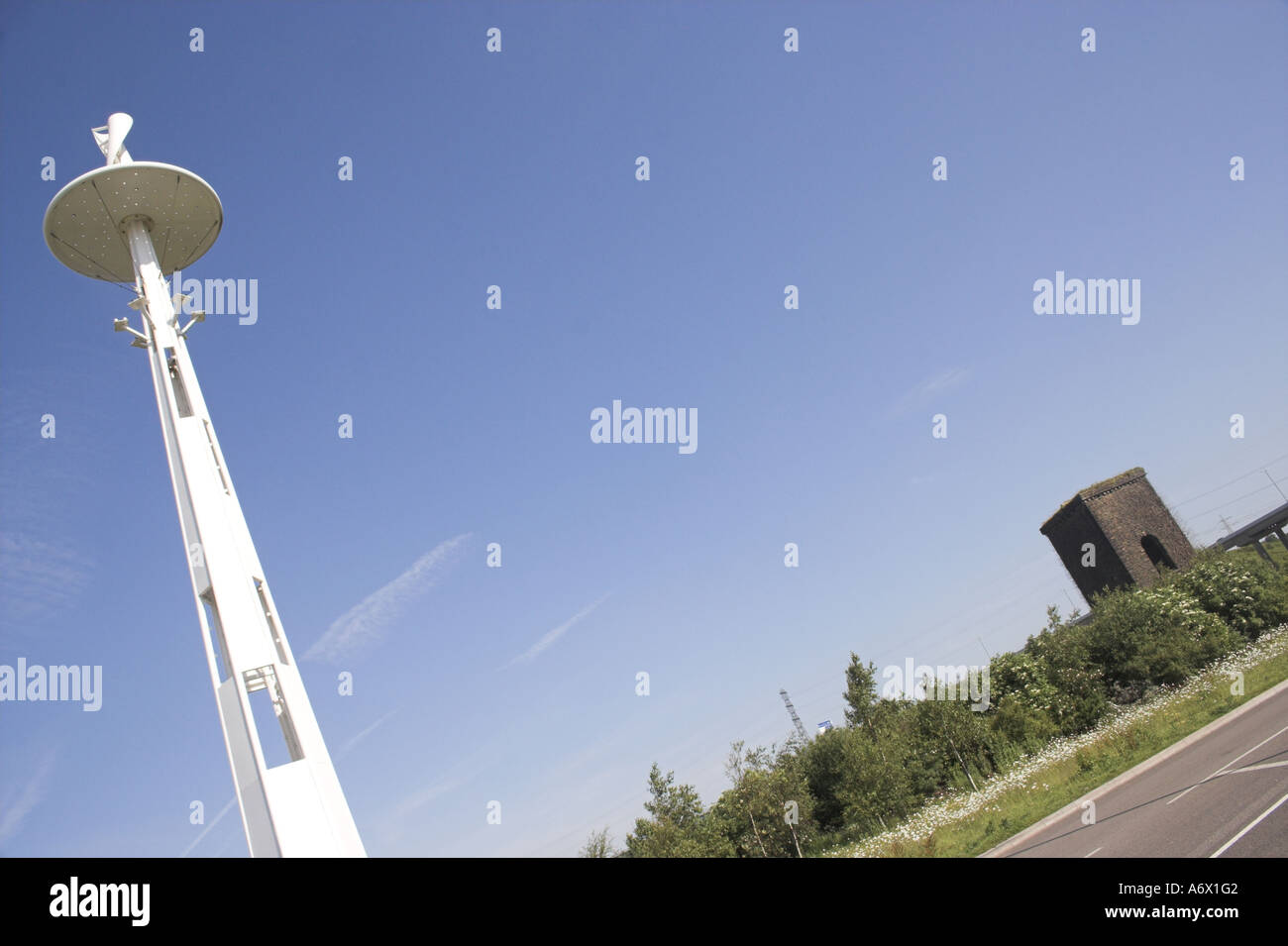 Brunel s Tower Brunel Dock Baglan Energy Park Briton Ferry South Wales ...