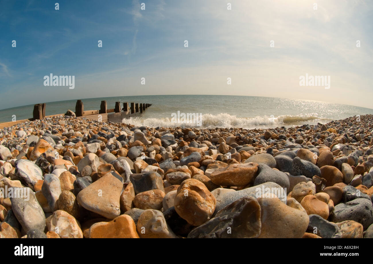 shingle beach, West Sussex, England Stock Photo - Alamy