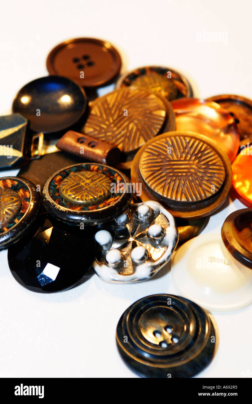 Multi-colored, Vast Selection of Buttons Stock Photo - Alamy