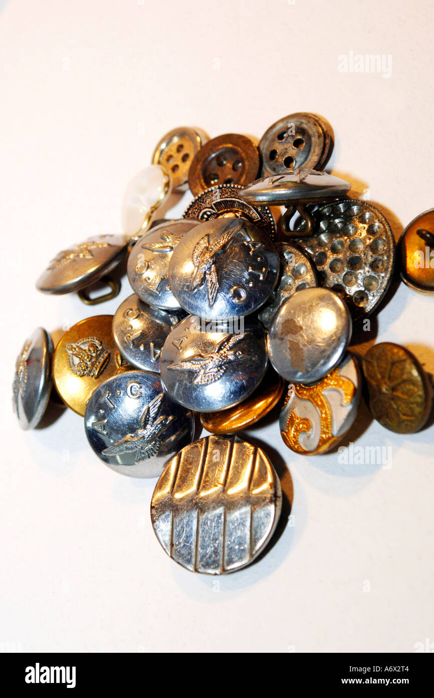 Multi-colored, Vast Selection of Buttons Stock Photo - Alamy