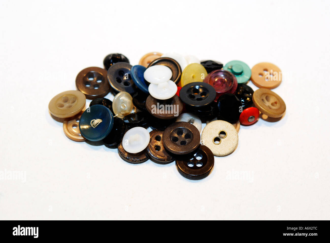 Multi-colored, Vast Selection of Buttons Stock Photo - Alamy