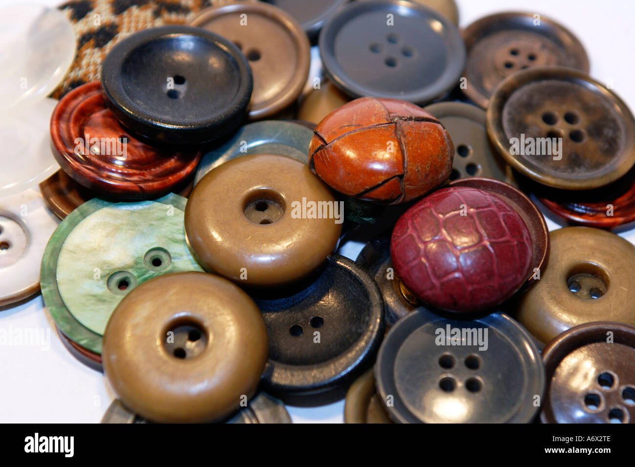 Multi-colored, Vast Selection of Buttons Stock Photo - Alamy