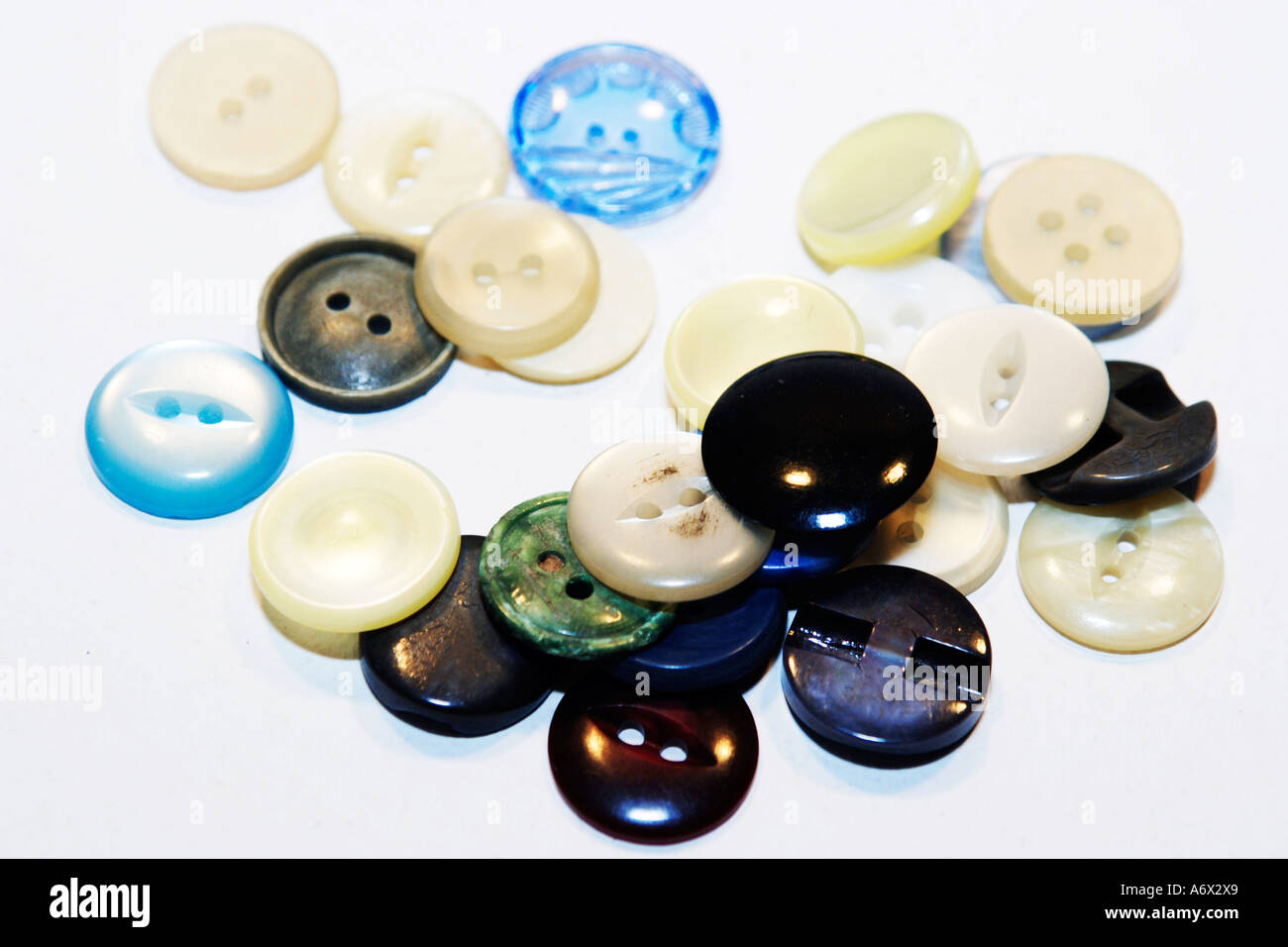 Multi-colored, Vast Selection of Buttons Stock Photo - Alamy