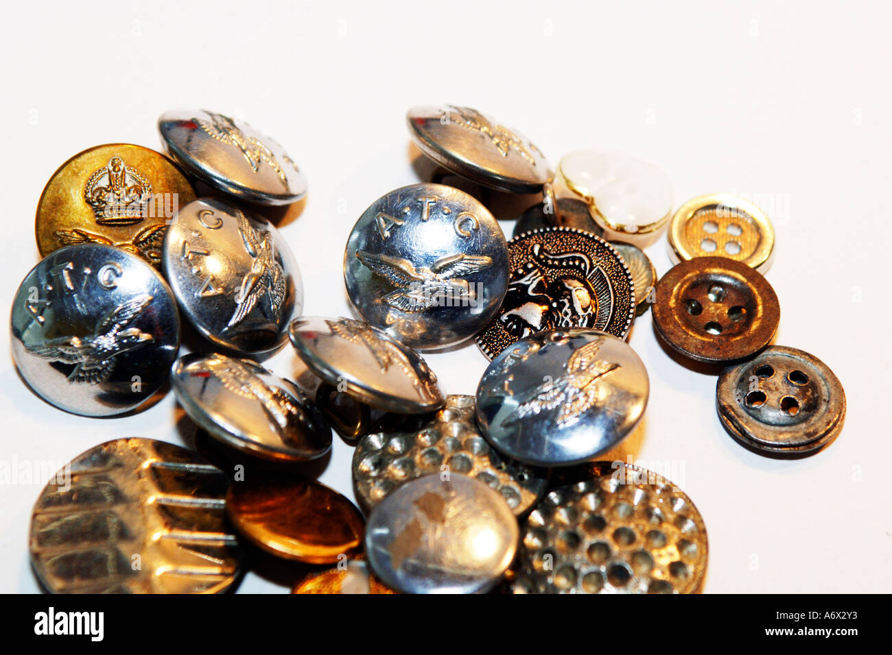 Multi-colored, Vast Selection of Buttons Stock Photo - Alamy