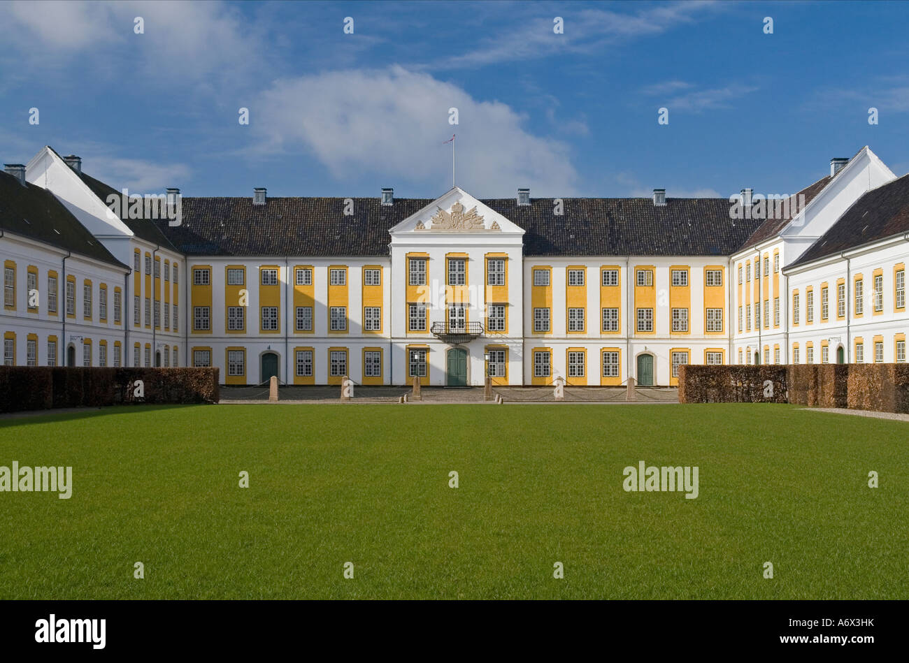 Augustenborg Palace Augustenborg Als Denmak Stock Photo - Alamy