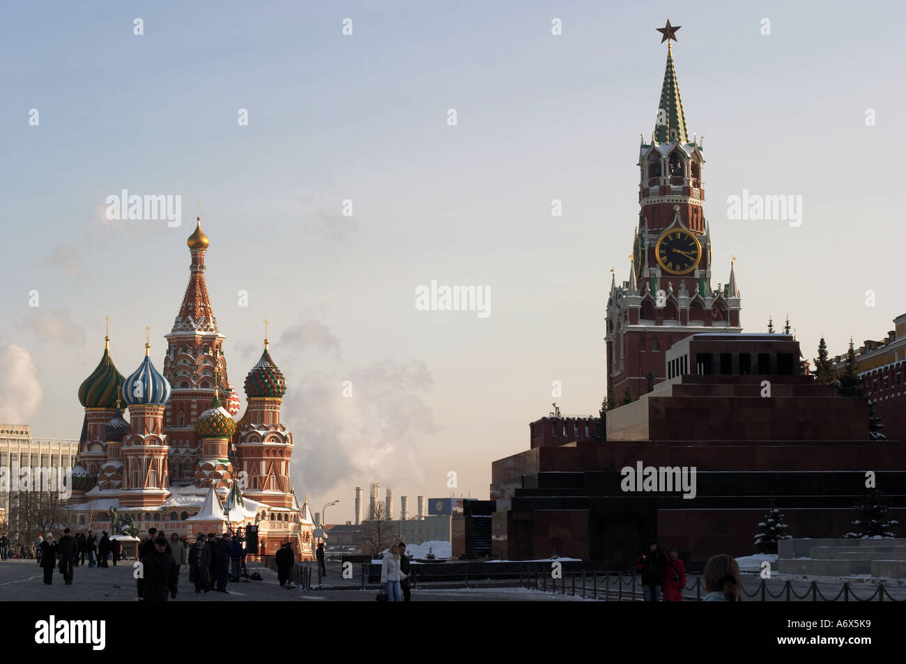 red square moscow russia Stock Photo - Alamy