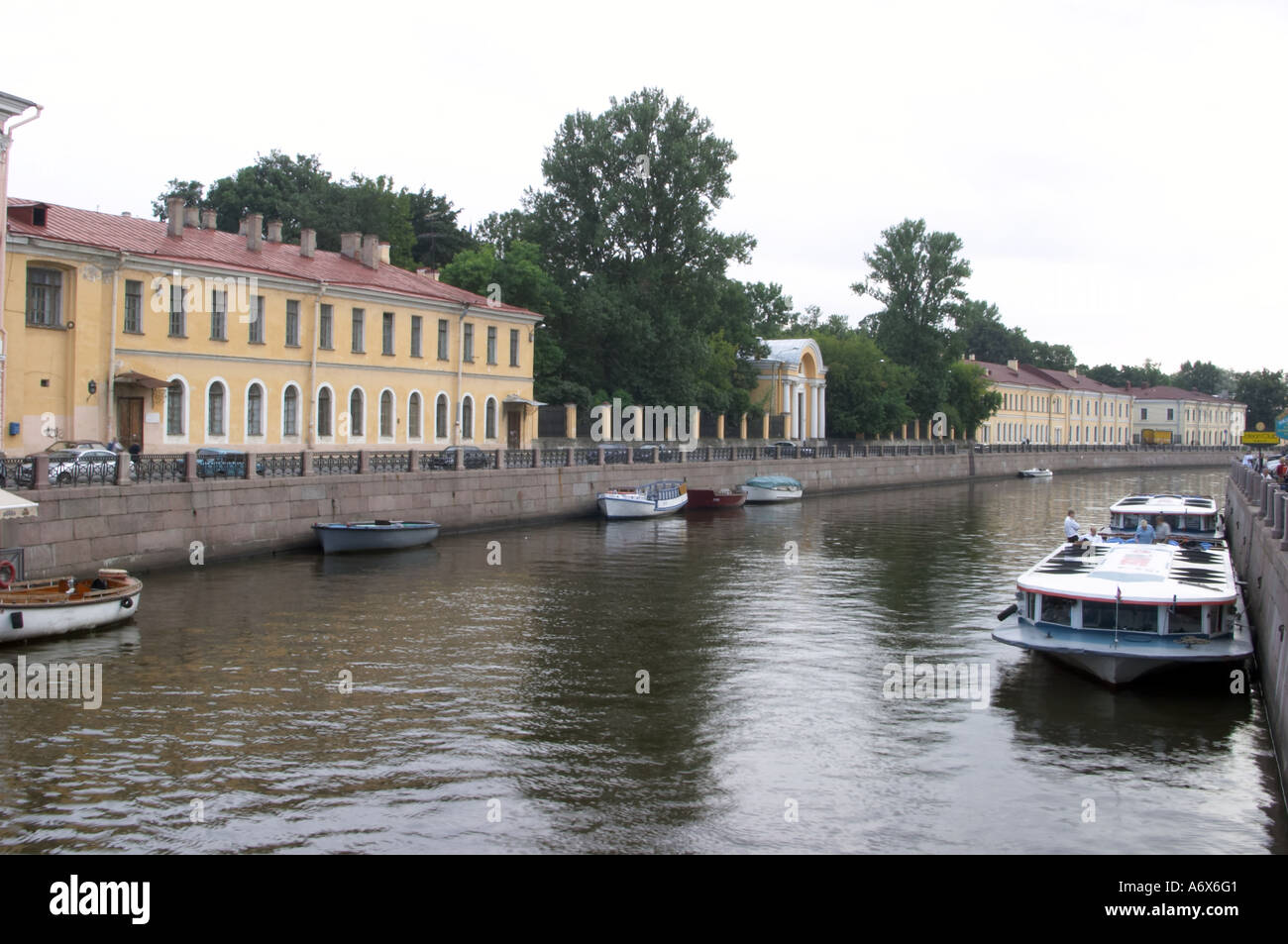 moyka river st petersburg russia one of the most beautiful channels in ...