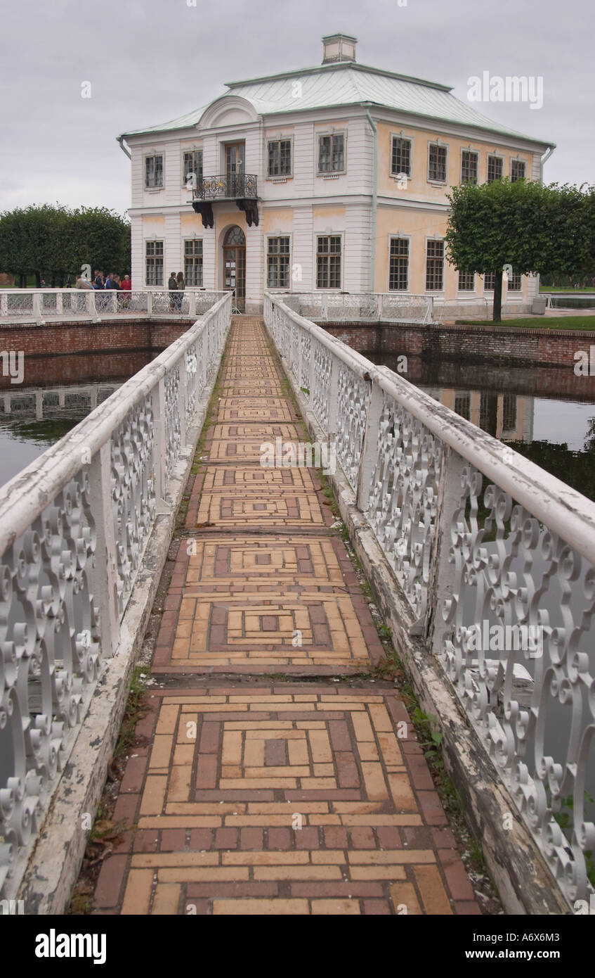 Marly palace in Peterhof Stock Photo - Alamy