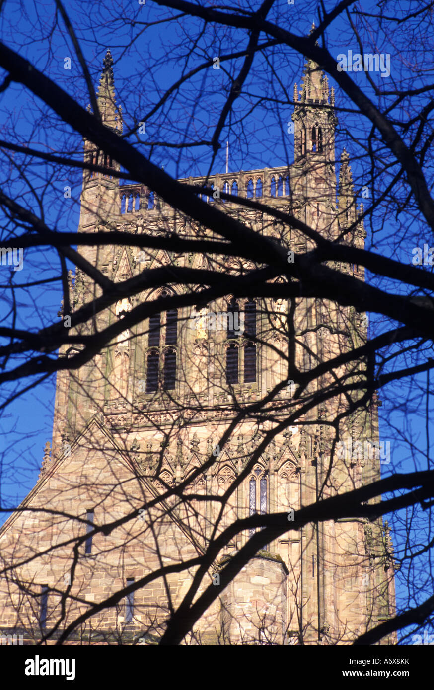 Worcester Cathedral, England Stock Photo - Alamy