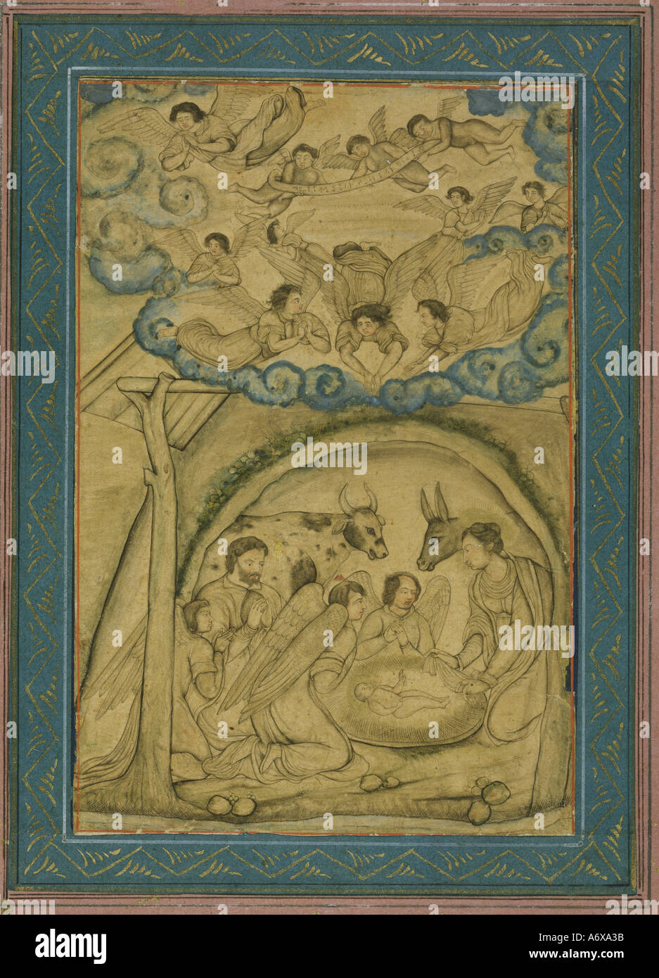 Angels jesus born hi-res stock photography and images - Alamy