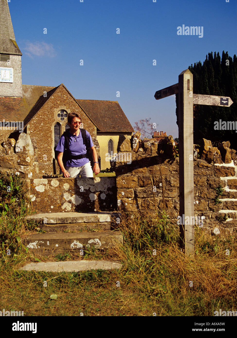 Thursley church hi-res stock photography and images - Alamy