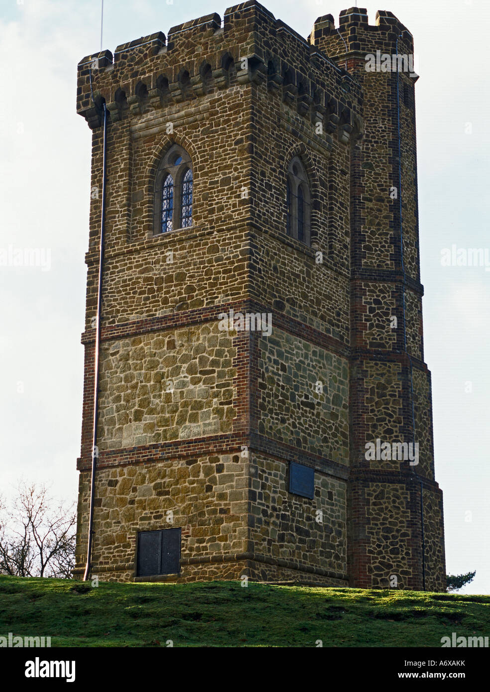 LEITH HILL SURREY UK Leith Hill Tower a 965 ft high folly Stock Photo ...