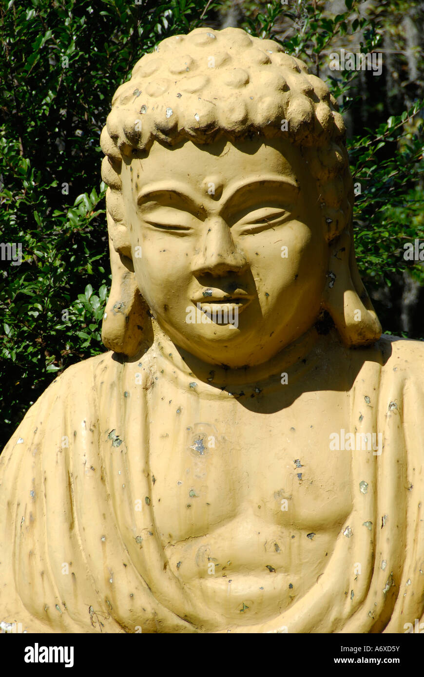 Buddha in Japanese Garden in Botanical Gardens at Cypress Gardens ...