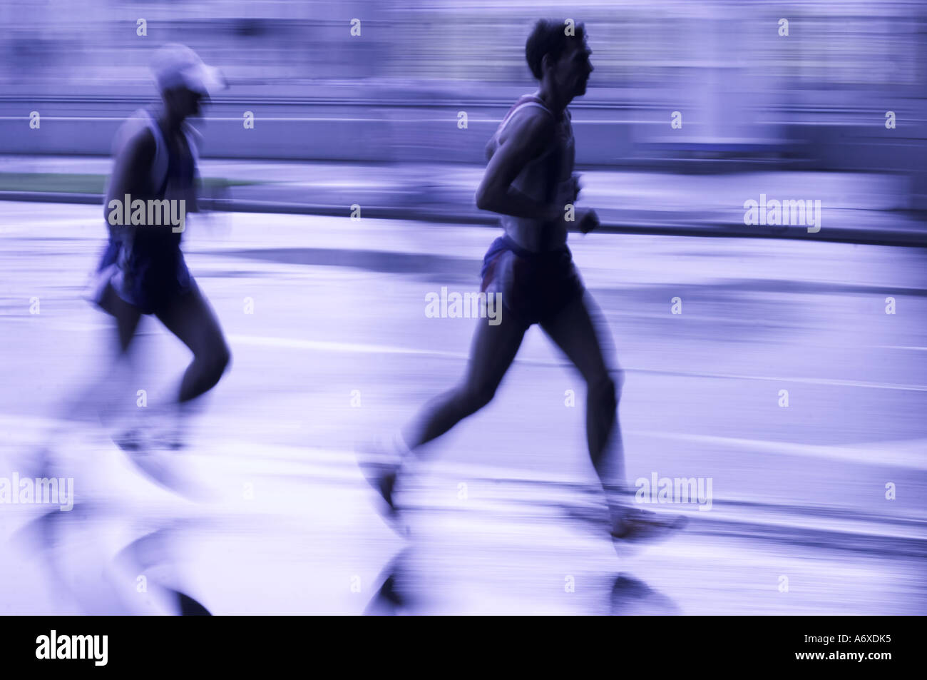 people running marathon Stock Photo - Alamy
