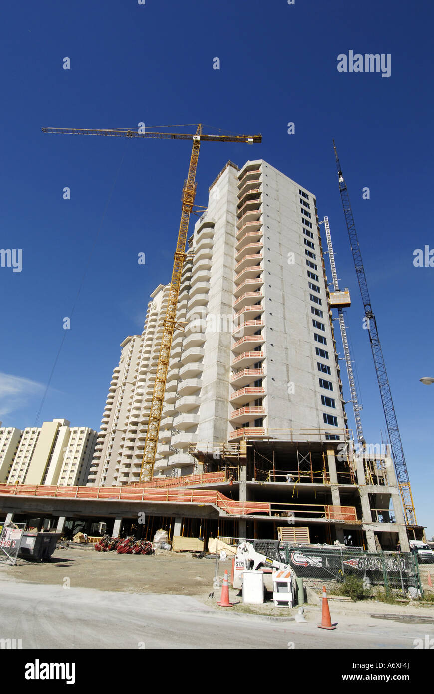 New high rise condominiums under construction Southwest Fort Myers ...